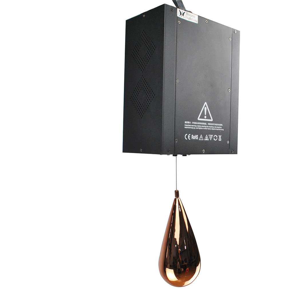 DMX Stage kinetic Silver Rain drops/kinetic golden Rain drops dmx 512 3d HS-LMB60SR - Hosen Lighting