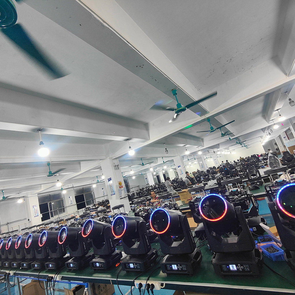 New Design Plus 320W Sharpy Beam Moving Light With Led Strips ring ...