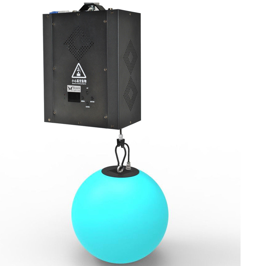 DMX Stage kinetic ball lighting dmx 512 3d ball led hanging Led Light Lifting Ball HS-LMS60 ...