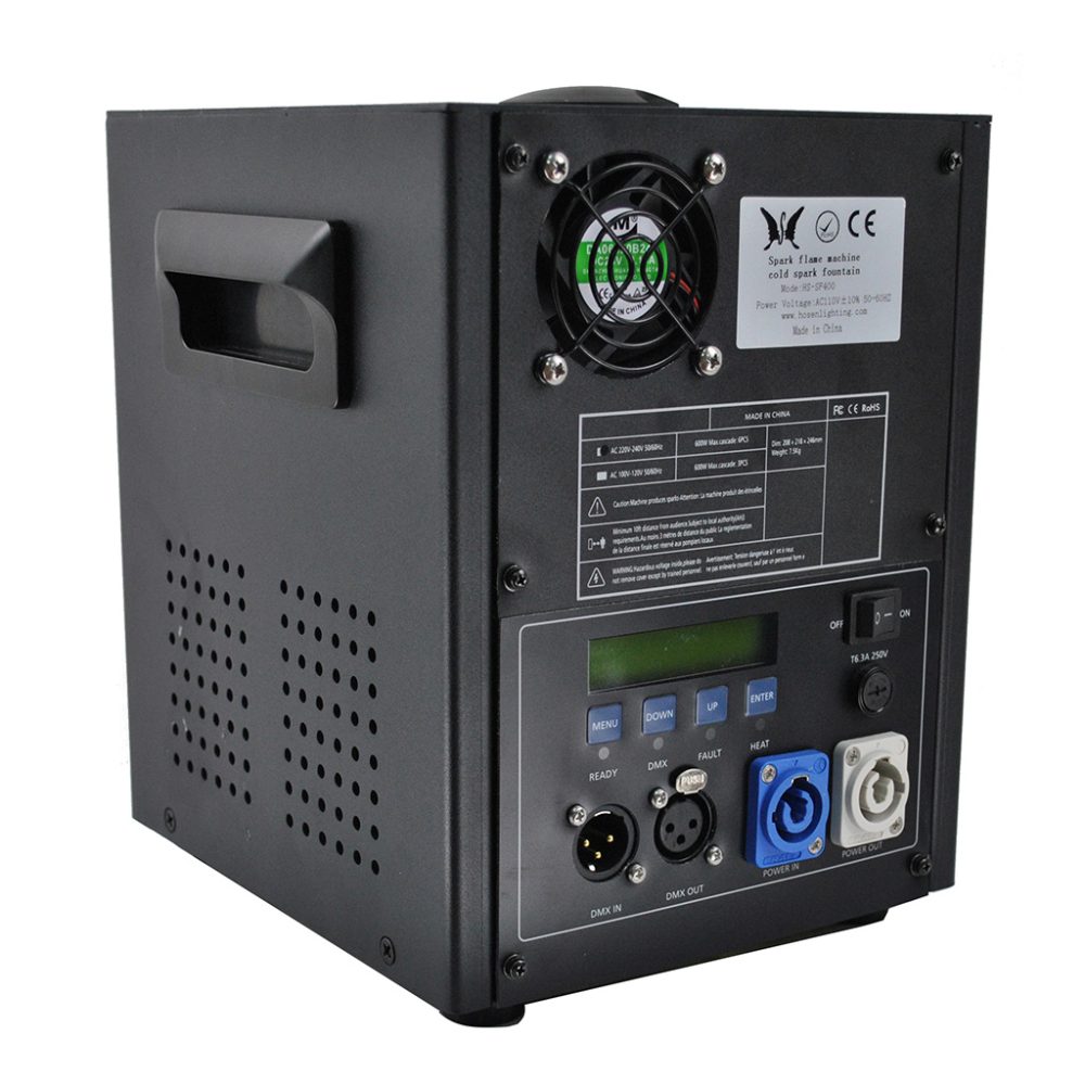 Electric cold sparks fountain flame fireworks machine cold spark ...