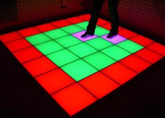 LED interactive square Dance floor for sale floor HS-SDF001S - Hosen ...
