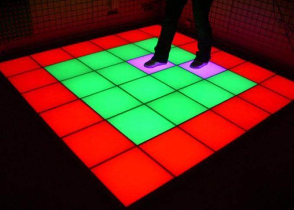 LED interactive square Dance floor for sale floor HS-SDF001S - Hosen ...
