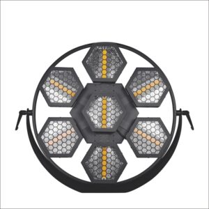 Mini P1 Retro Stager 7x50W RGB Audience Background Blinder Strobe Stage ...