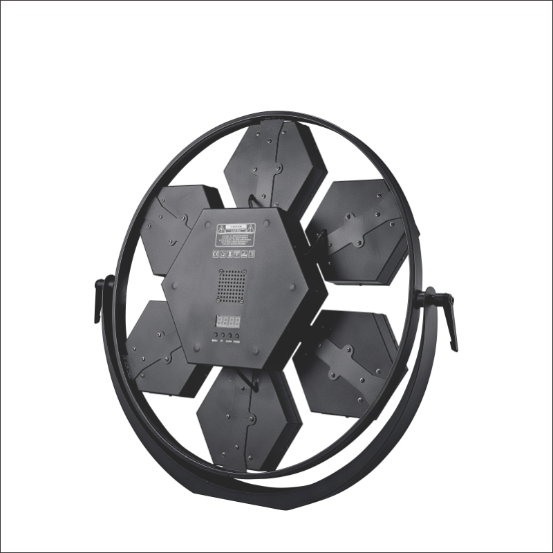 Mini P1 Retro Stager 7x50W RGB Audience Background Blinder Strobe Stage ...
