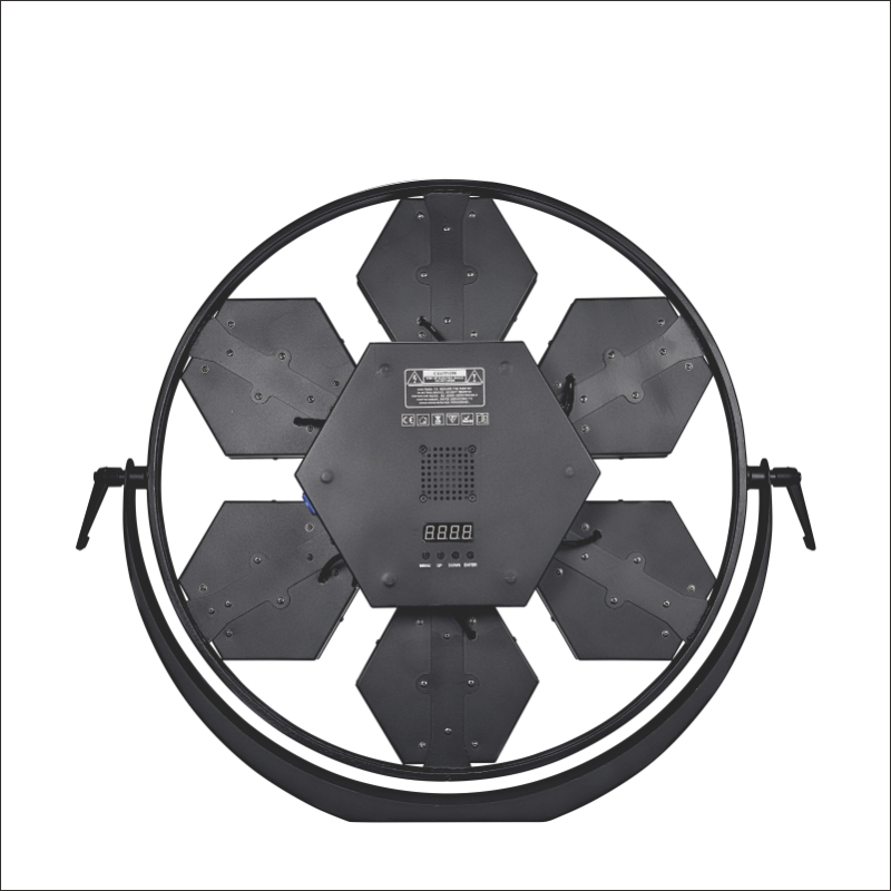 Mini P1 Retro Stager 7x50W RGB Audience Background Blinder Strobe Stage ...